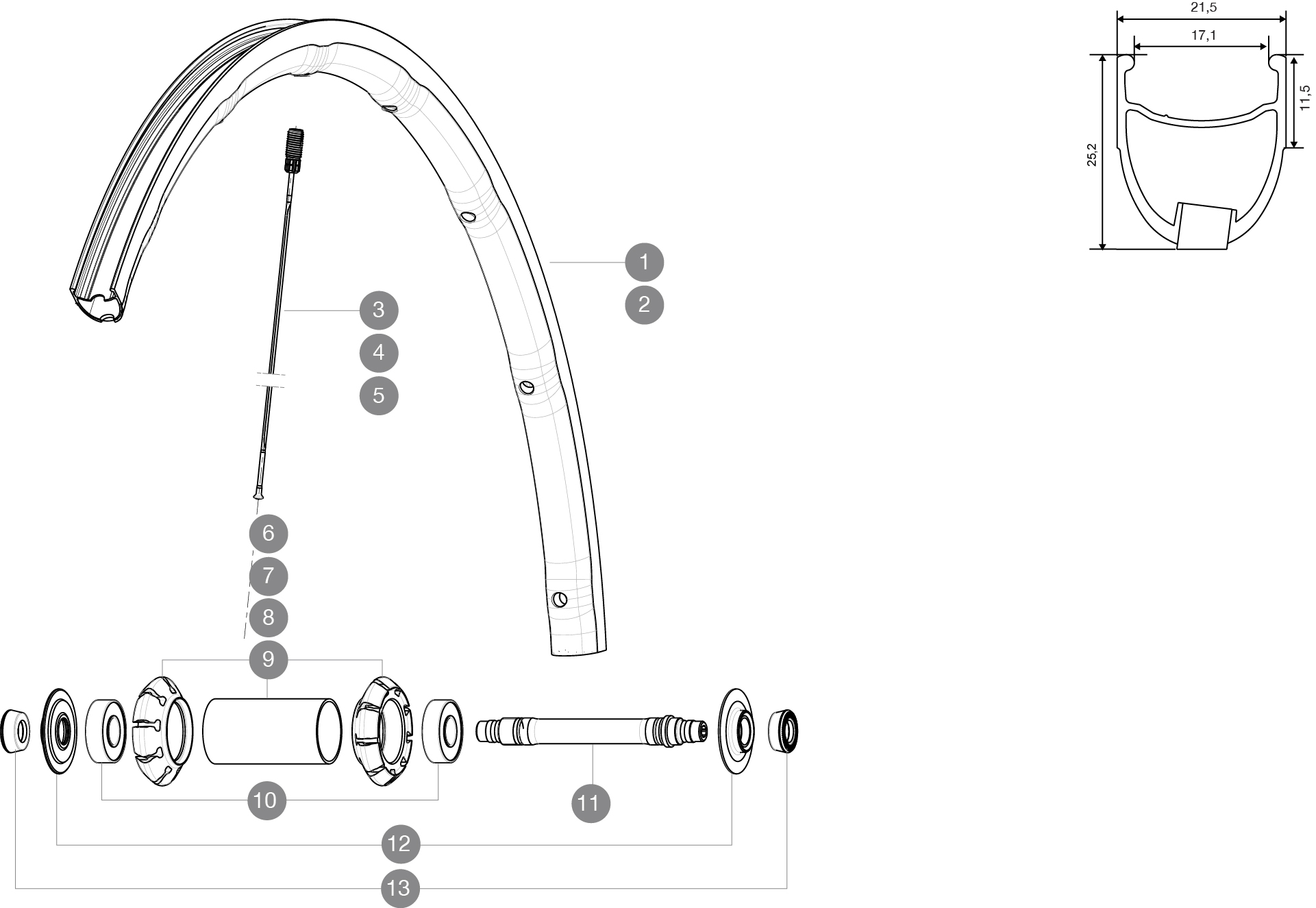 Mavic Cosmic Elite Spare Parts | Reviewmotors.co